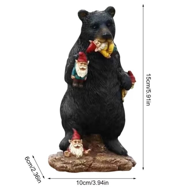 Buy Little Bear Eating Gnomes | Best for Garden Decoration