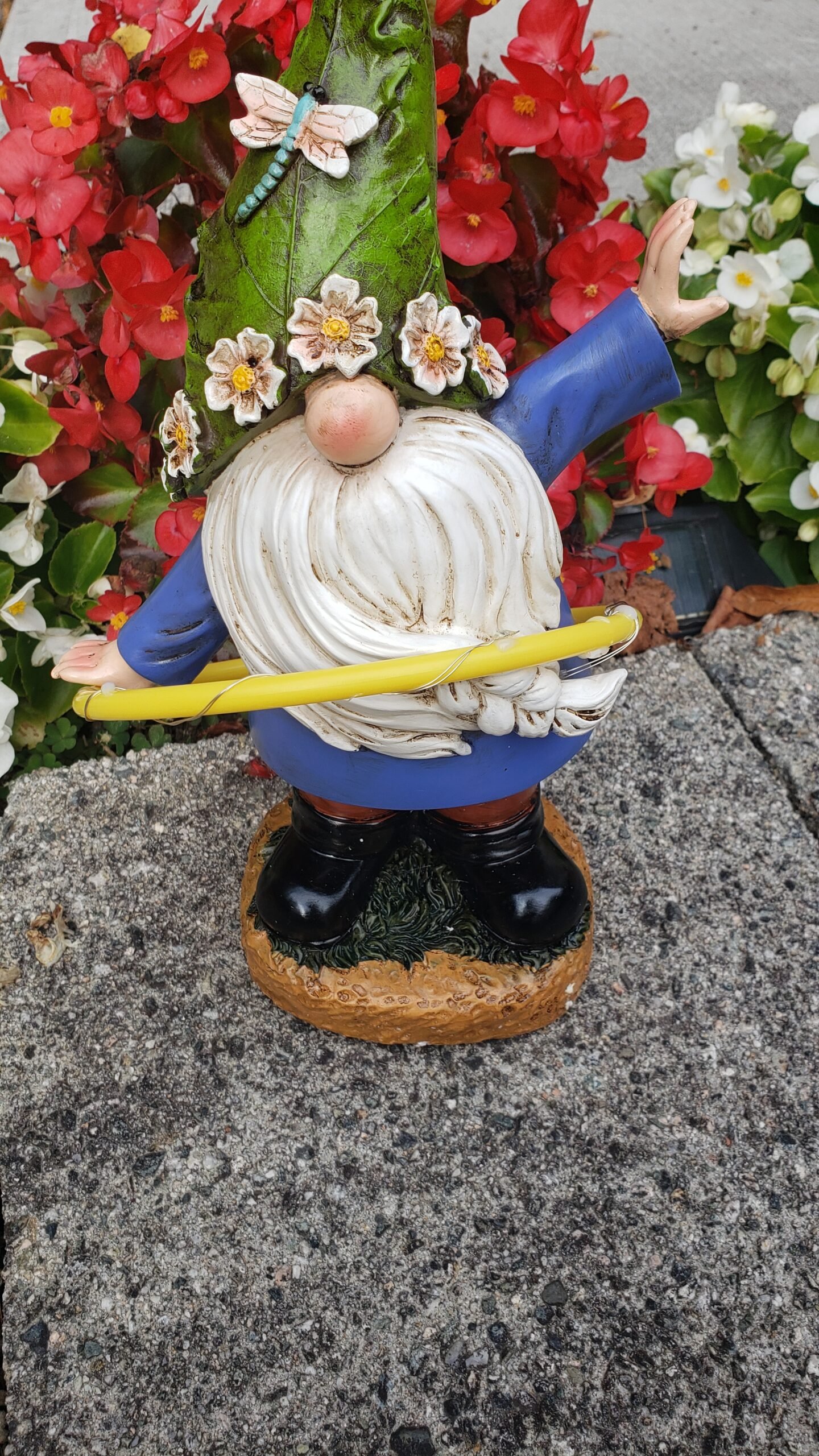 Large Garden Gnome with Hula Hoop - The Gnome Shop