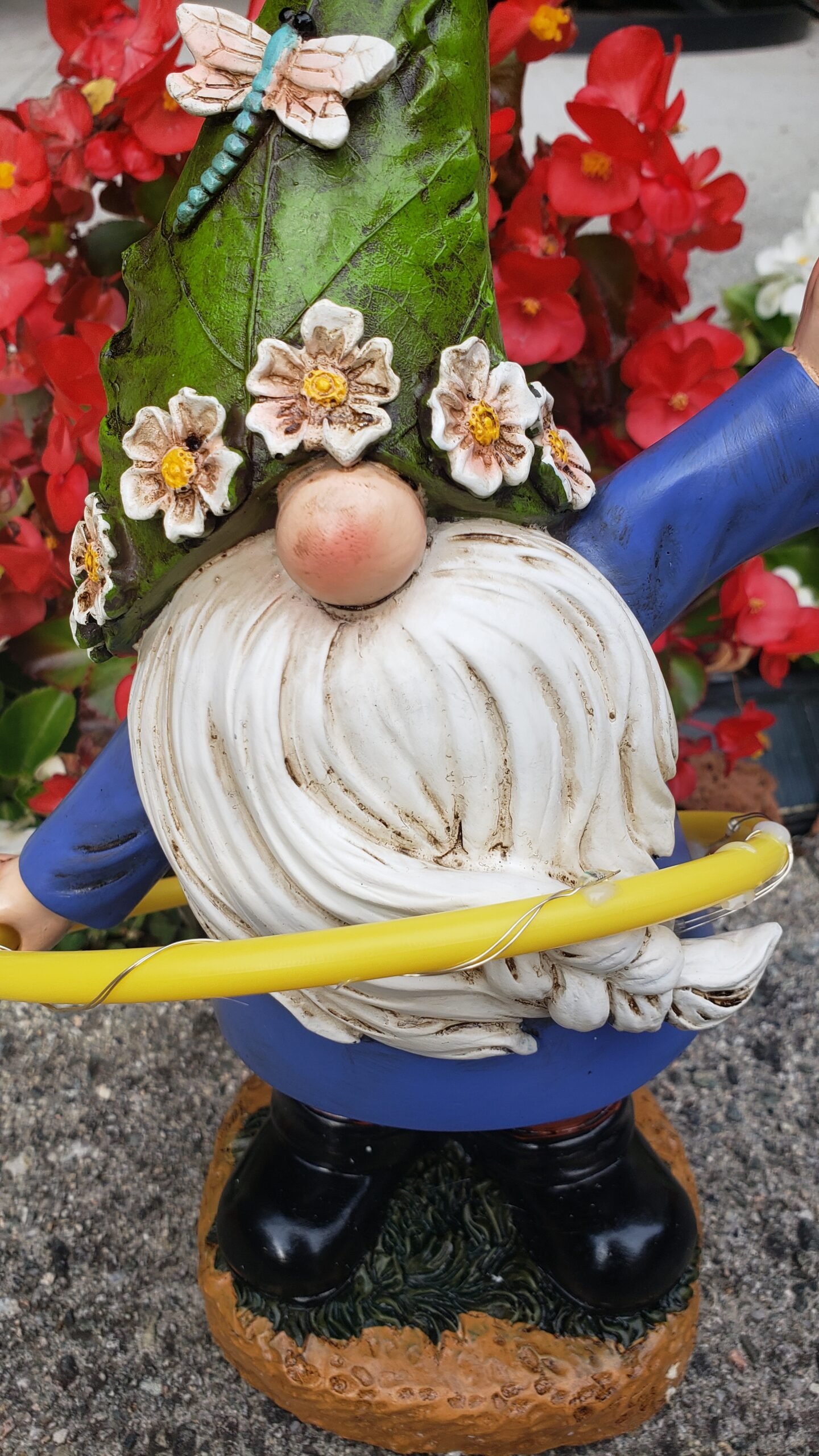 Large Garden Gnome with Hula Hoop - The Gnome Shop